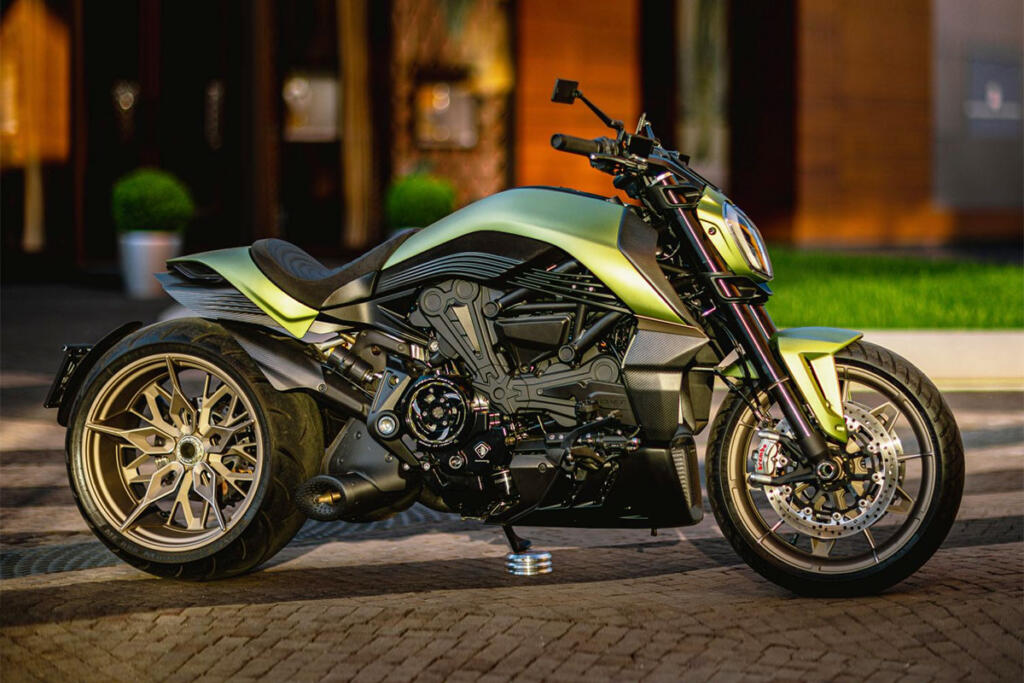 Ducati XDiavel Tuning - Green Aliense Edition von Box39 | SPEEDXDREAMS 2026